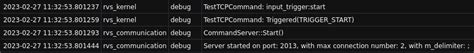 TestTCPCommand 测试TCP命令服务器 RVS Node Introduction 文档
