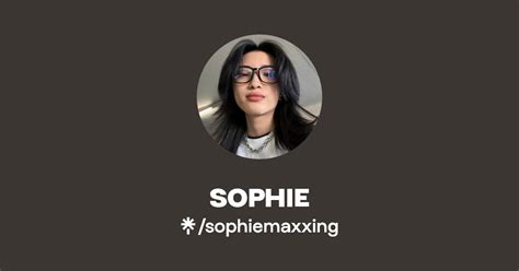 SOPHIE | Instagram, TikTok | Linktree