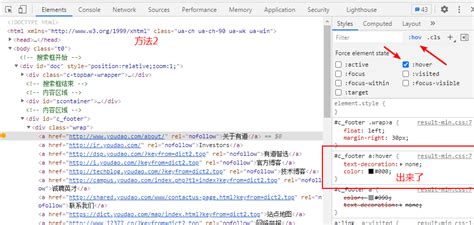 Chrome 和 Firefox 查看伪类activehoverfocus样式 大飞dafei 博客园