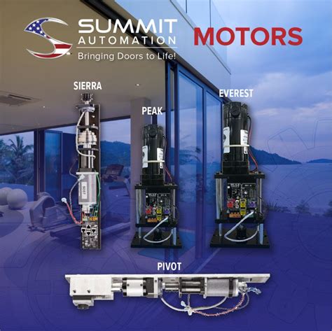 Summit Automation On Linkedin Motors Automation Automationsolutions Doorsandwindows