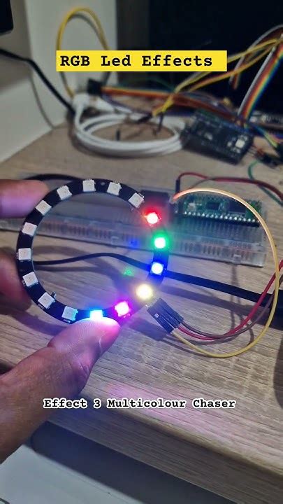 Rgb Neopixal Led Colourful Effects Diy Circuits And Micro Python Python Diyelectronics