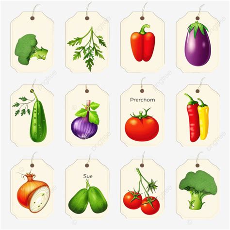 야채 광장 가격표 세트 채소 꼬리표 가격 Png 일러스트 및 이미지 에 대한 무료 다운로드 Pngtree