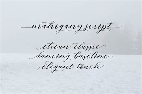 Mahogany Script Font Free Download