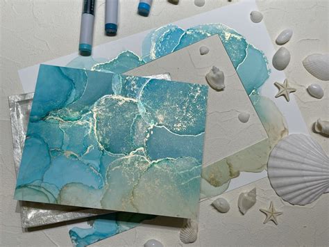 Class101 알코올 잉크를 사용한 정통 미술 수업