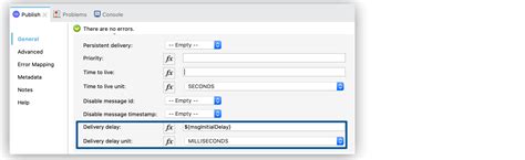 publish messages using the jms connector mulesoft documentation