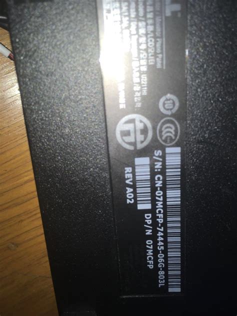 Dell Monitor REV A DP N MCFP Computers Tech Parts Accessories Monitor Screens On