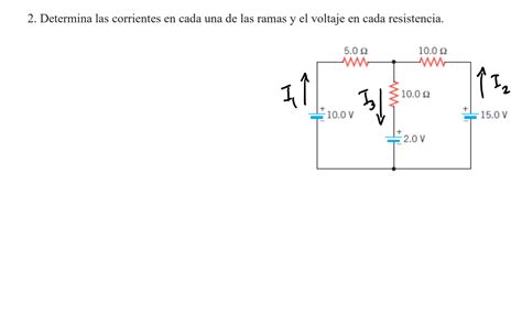 Solved Determine The Currents In Each Of The Branches And Chegg