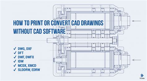 How To Print DWG Files Or Convert Them Into PDF Without AutoCAD
