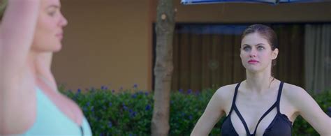 Naked Alexandra Daddario In The Layover