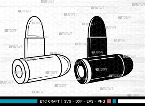 Bullet Svg Gun Bullet Svg Ammo Svg Munition Svg Bullets Sign Svg
