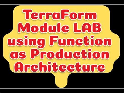 Terraform Module In AWS Hands On LAB YouTube