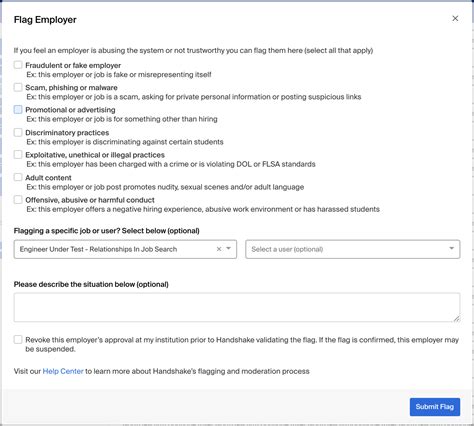 Handshakes Flagging System Handshake Help Center