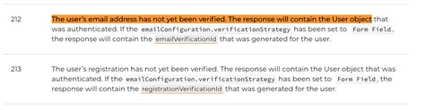 Email Verification Api Bug Field `verification Strategy` Should