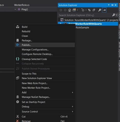 Publishing Azure Employee Function Utilizing The Publish Wizard By