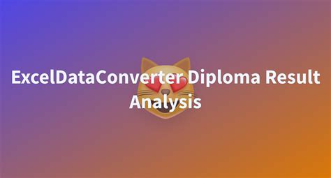 Exceldataconverter Diploma Result Analysis A Hugging Face Space By Krish30