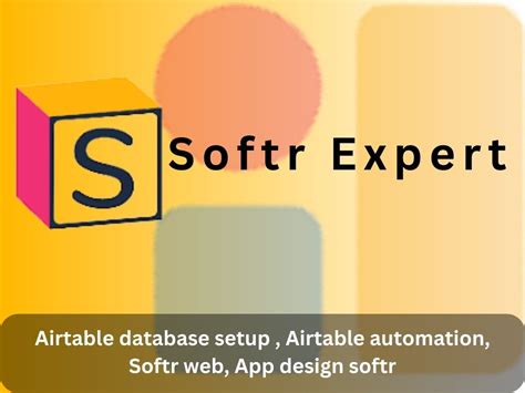 Softr Airtable Database Softr Web App Setup Airtable Automation