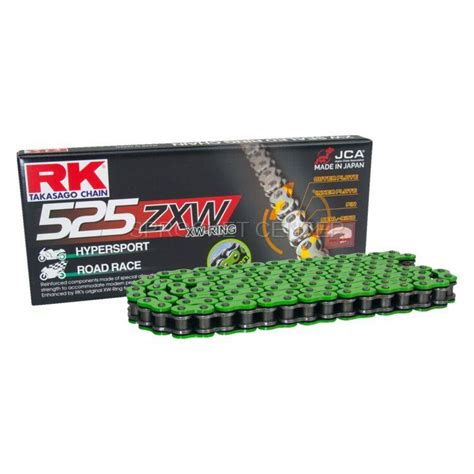 Rk Chain 525 Zxw Heavy Duty Xwring Chain Green