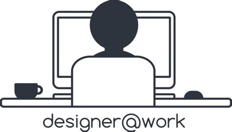 Designer Programmer Computer Theme Designer People Design Vector