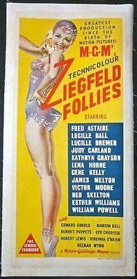 Ziegfeld Follies Lb Australian Waybill Dancer Art Many Stars Aaa