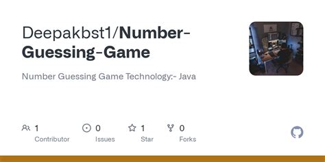 Github Deepakbst1number Guessing Game Number Guessing Game