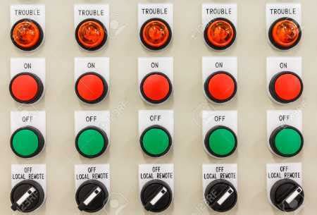 Indicator Panel 220v Electric Power Mode Shock Proof High Brightness Versatile For Fire
