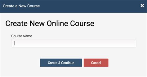 Creating An LMS Course Template