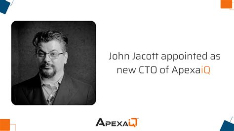 Apexaiq Appoints John Jacott As New Cto Strategist