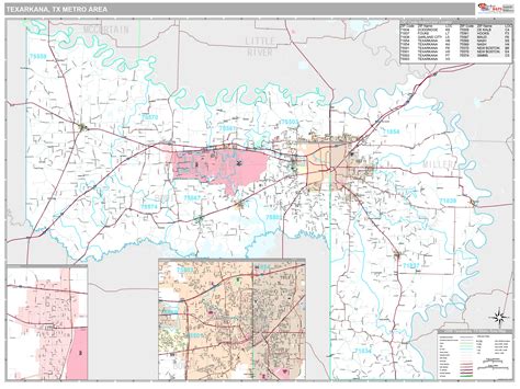 Texarkana Tx Zip Code Map Us States Map