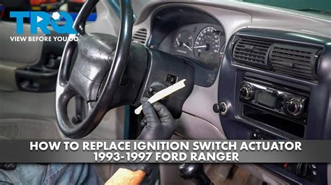 How to Replace Ignition Switch Actuator 1993-1997 Ford Ranger - YouTube