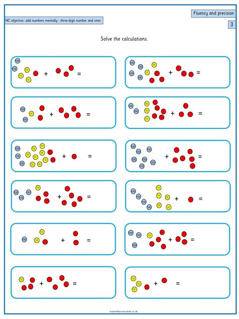 Add And Subtract Numbers Mentally Including A Three Digit Number And Ones Master The
