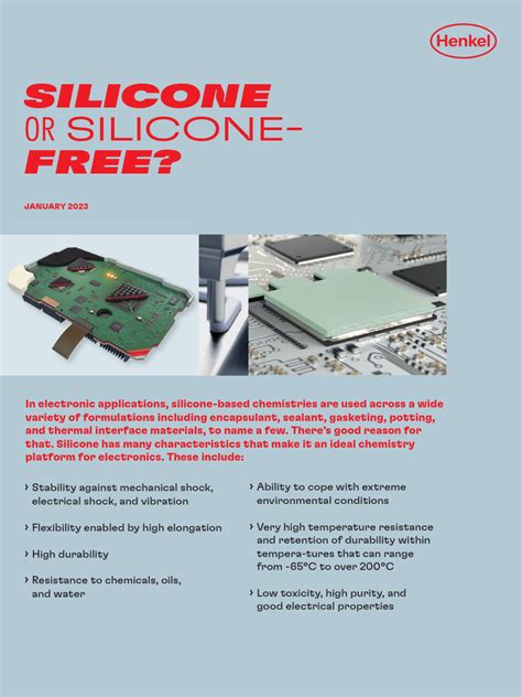 Article Silicone Or Silicone Free Materials Pdf Silicone Physical