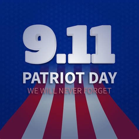 Premium Vector Usa Patriot Day