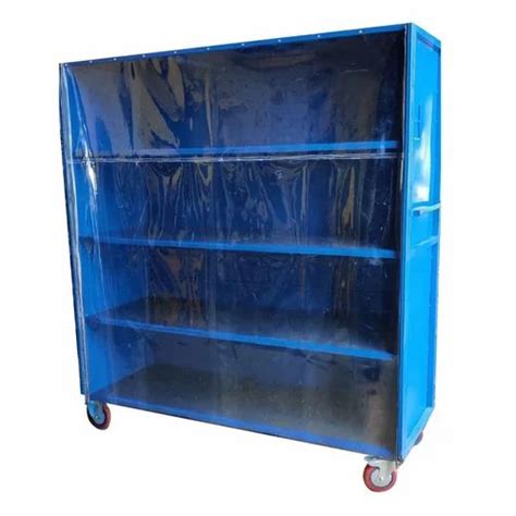 Mild Steel Ms Movable Rack For Warehouse Load Capacity 500 Kg At