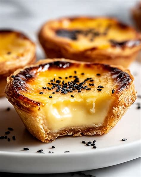 Pastel De Nata Recipe Portuguese Custard Tarts Recipe Mjrecipe