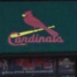 St Louis Cardinals Logo In St Louis Mo Virtual Globetrotting