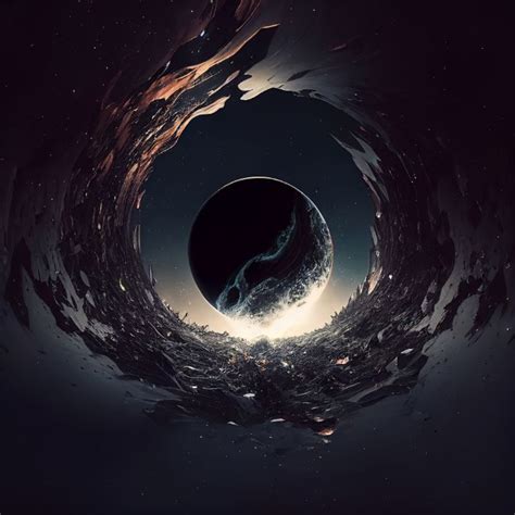 Passage Through The Void Randy1333 Digital Art AI Astronomy