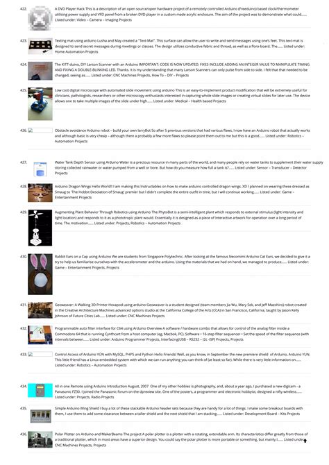 Advanced View Arduino Projects List Use Arduino For Projects 4 Pdf