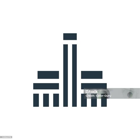 테이트 모던 아이콘 글리프는 웹 사이트 디자인 및 모바일 앱 개발 인쇄를위한 현대적인 아이콘을 테이트합니다 흰색 배경에 고립 된 영국 컬렉션에서 현대적인 아이콘을 테이트