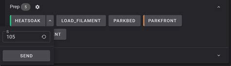 Custom Gcode Buttons With Input Boxes Issue Fluidd Core Fluidd GitHub