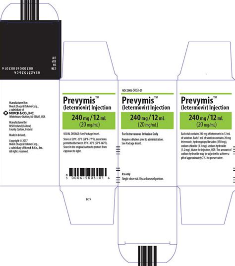 Prevymis Tablet Film Coated Images Ndc 0006 3076