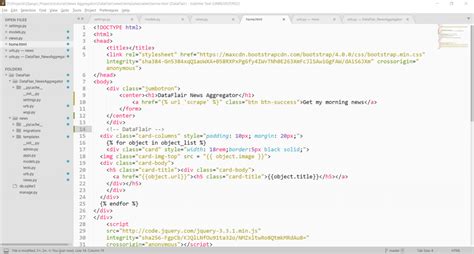 Python Django Project Learn To Build Your Own News Aggregator Web App Dataflair