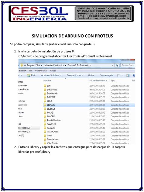 Simulacion De Arduino Con Proteus Pdf Arduino Informática