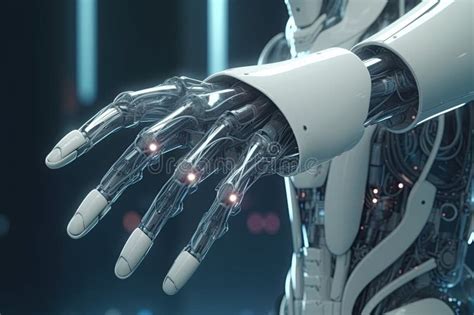 arm of a robot artificial intelligence concept generative ai