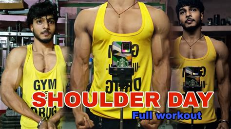 Shoulder Day Gym Shoulder Workout Youtube
