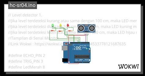 Level Detector O Wokwi Esp32 Stm32 Arduino Simulator