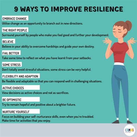 9 WAYS TO IMPROVE RESILIENCE CAMHS Professionals