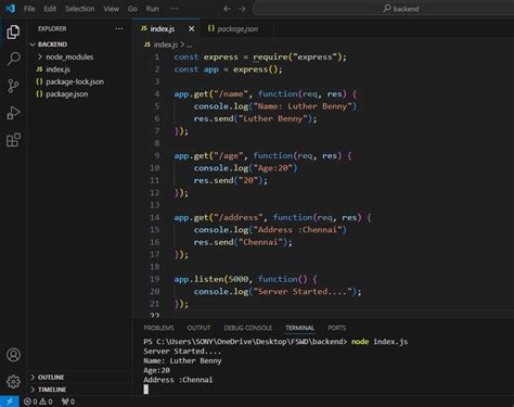 Luther Benny On Linkedin Backenddevelopment Nodejs Expressjs