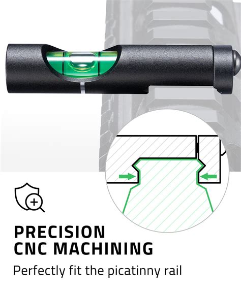 Cvlife Scope Leveling Kit Picatinny Rail Mount Level Scope Level