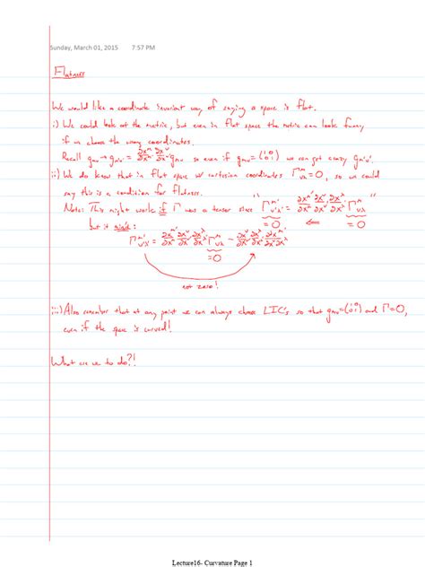 Lecture16 Curvature Pdf