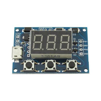 Channel PWM Pulse Frequency Adjustable Duty Cycle Square Wave Rectangular Wave Signal